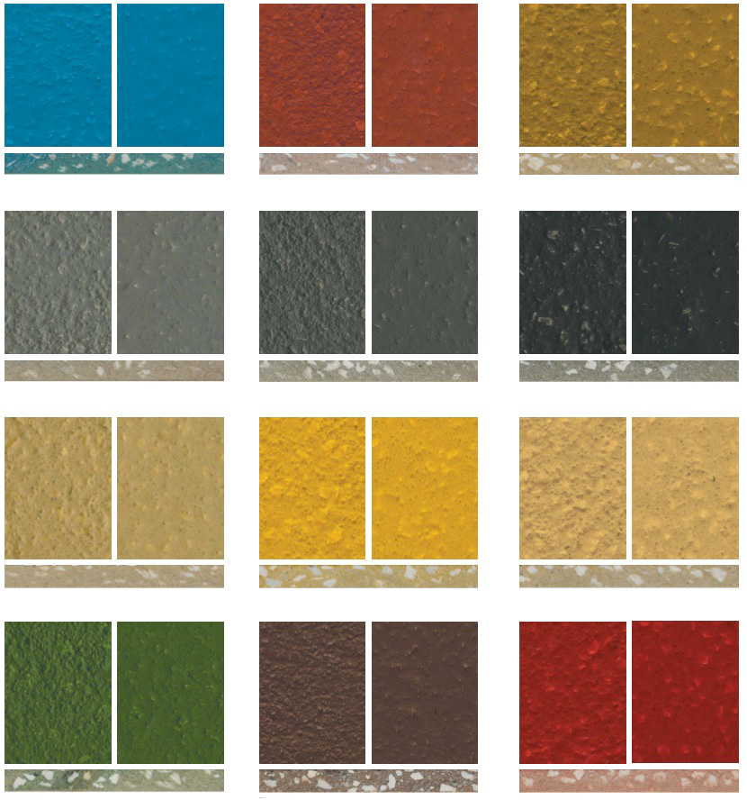 Incredible Polyurethane cement colour choices